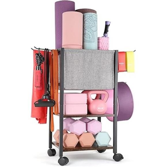 Storage & Organization | Yoga Mat Storage Rack Home Gym Equipment ...